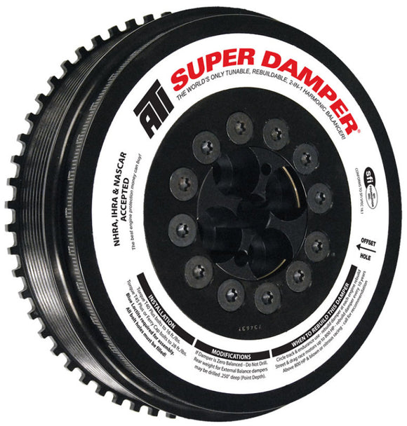 ATI Damper - 7.98in - Steel - 8 Grv - Cummins - 07.5-15 6.7L w/Relucto ...